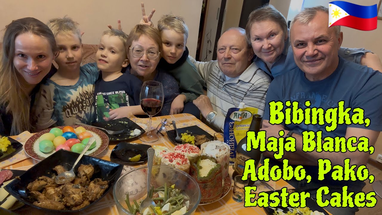 Celebrating EASTER with Filipino food and Easter Cakes 🧁 - YouTube