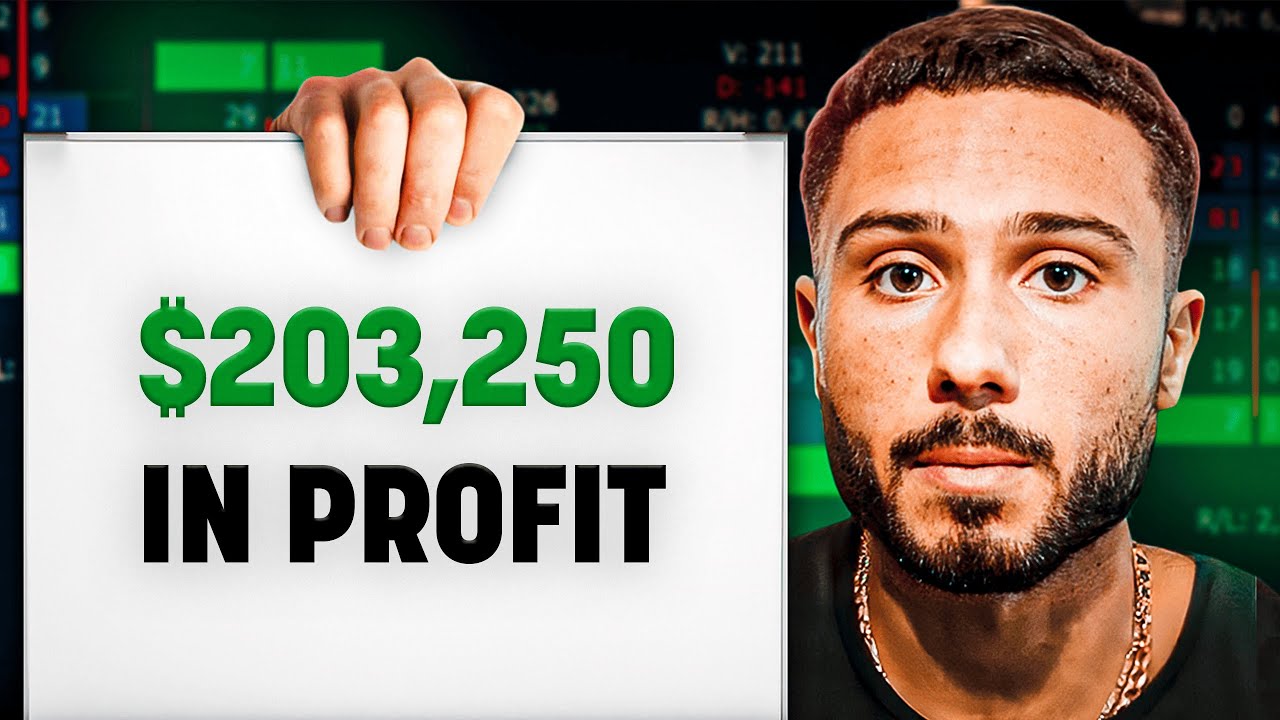how I made $203,000 day trading in November - YouTube