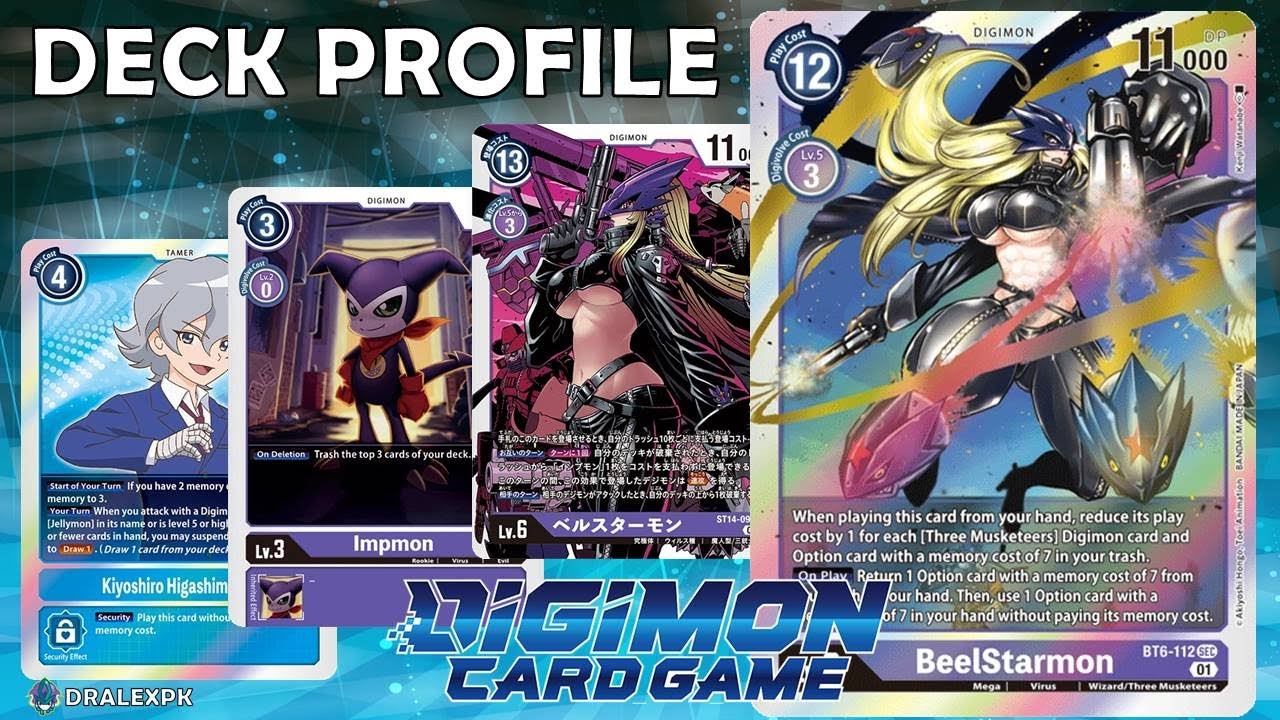Digimon TCG | BeelStarmon E-03 | Deck Profile (BT11)(Actualización ...