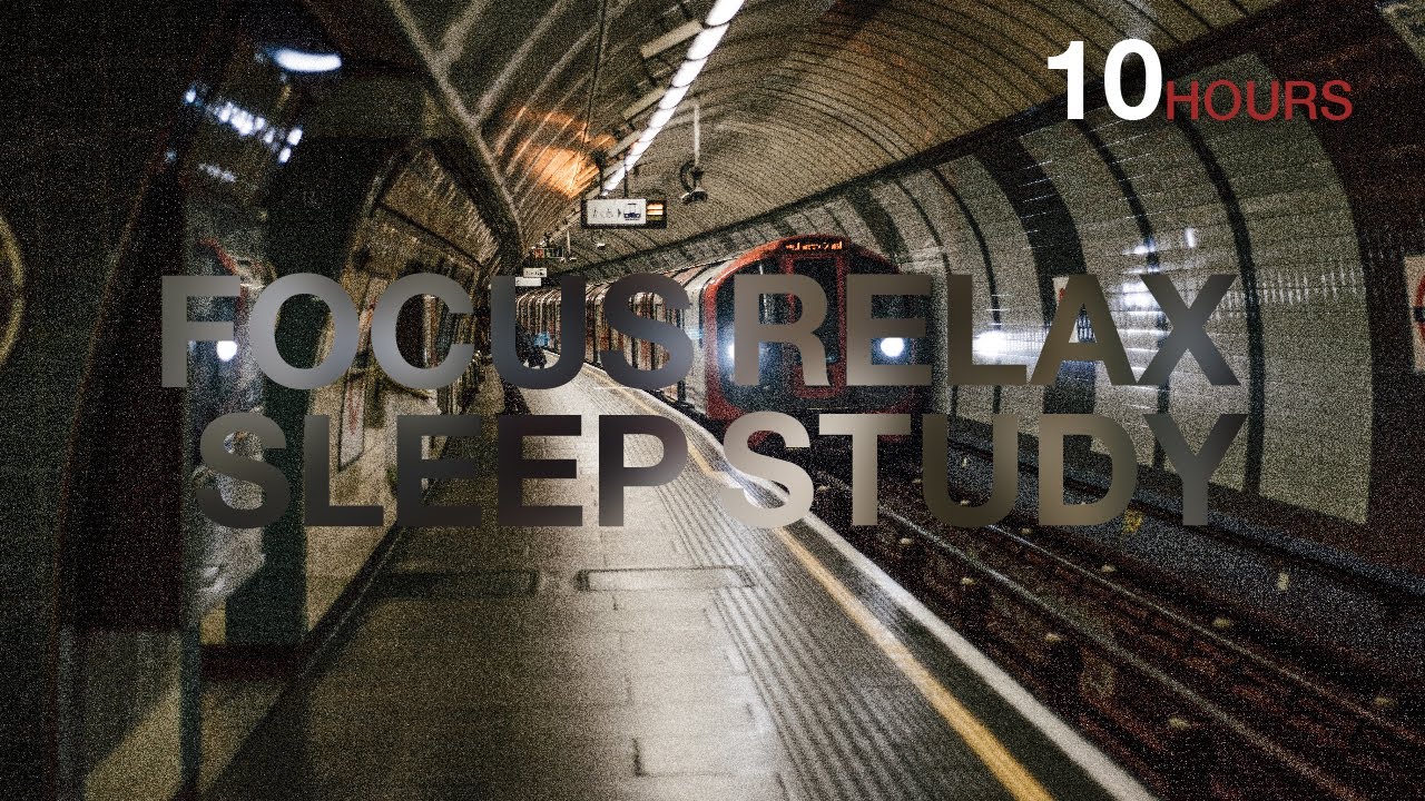 🚇 Subway Sound Relaxation | Calming Subway Ride ASMR | Ambient White ...