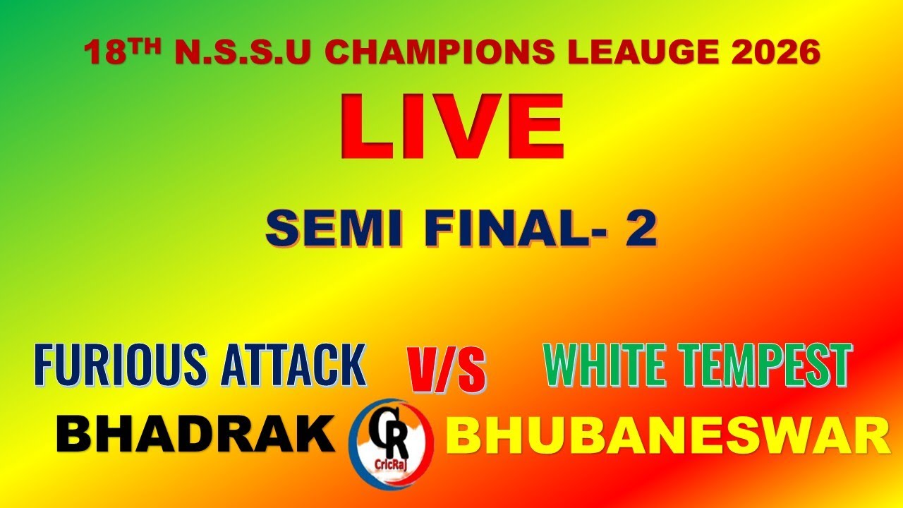 🔴Live: SEMIFINAL-2 Furious Attack VS White Tempest N.S.S.U Champions ...