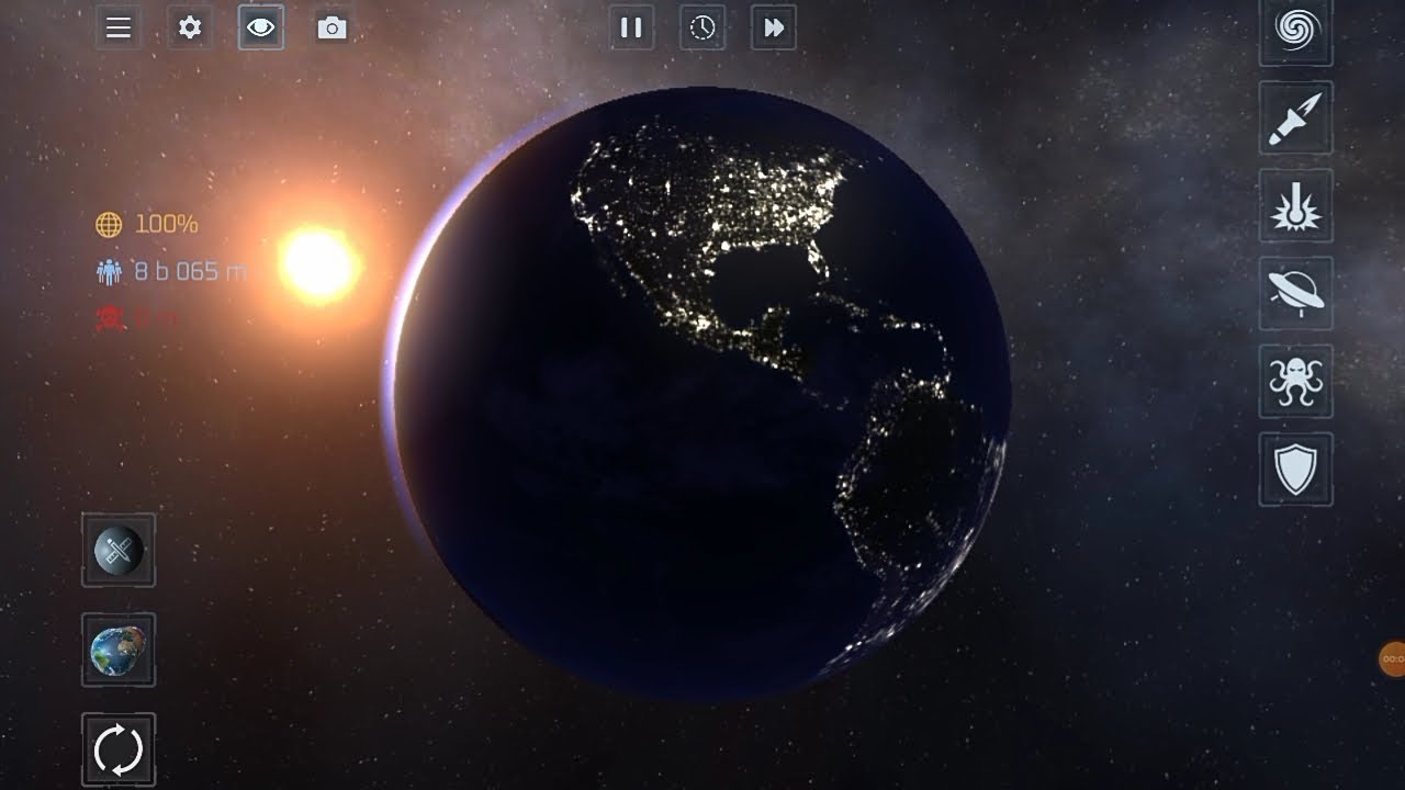 destroying the whole earth in solar smash - YouTube