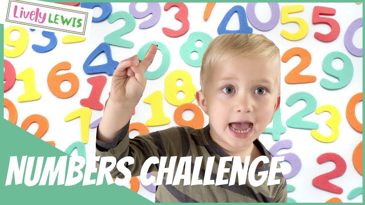 Numbers Challenge! Join us in our fun learning challenge! - YouTube