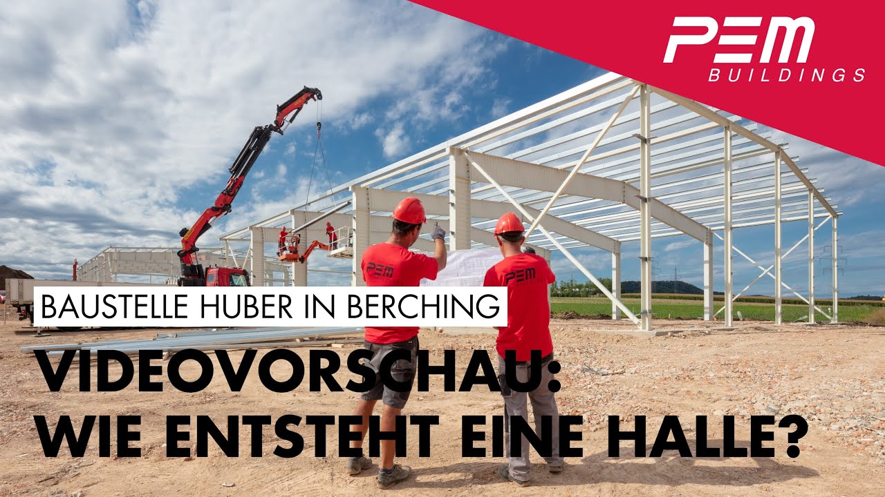 Wie entsteht eine PEM-Halle? (TRAILER) - YouTube