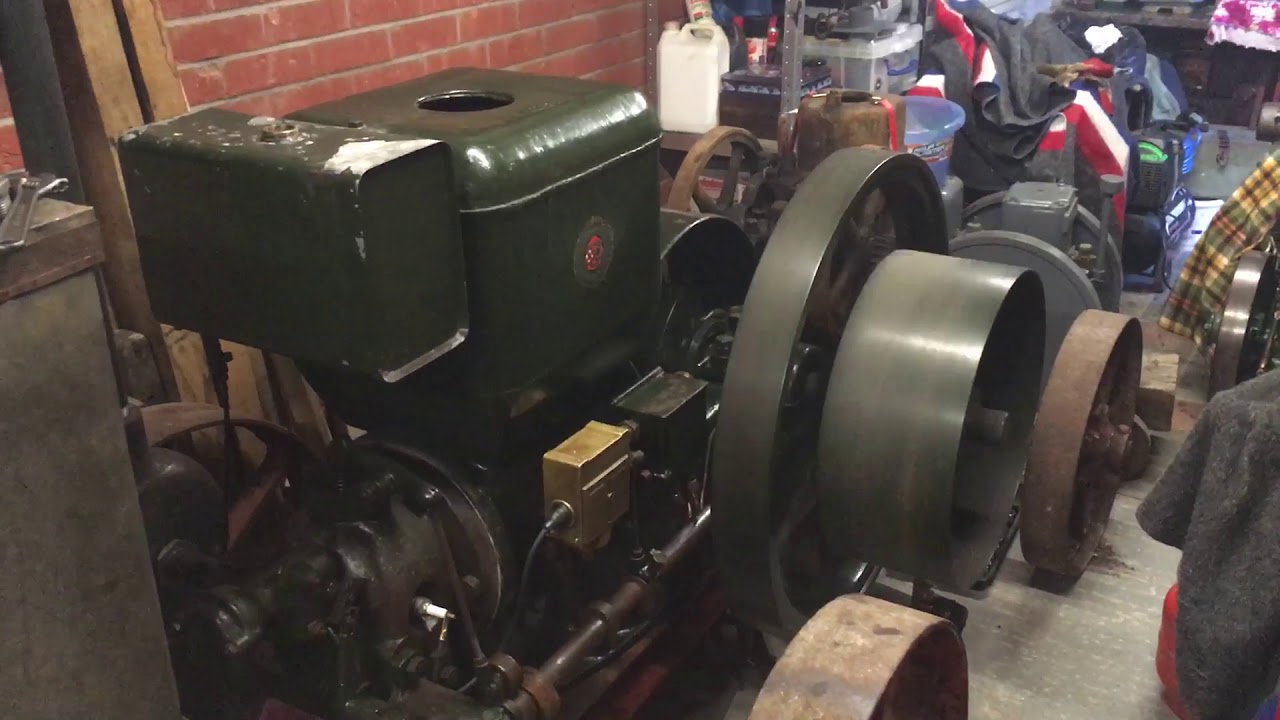 1936 Portable 8hp Ruston Hornsby AP (Agricultural Paraffin) Engine ...