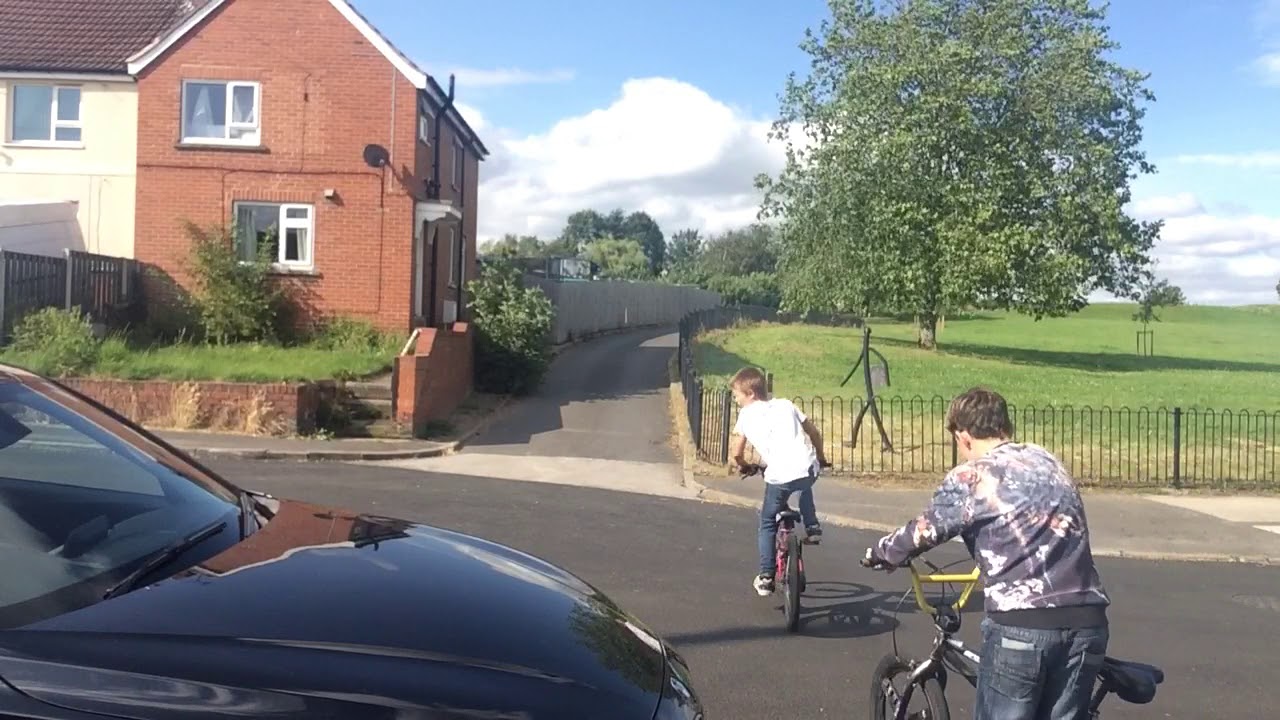 Almost ran over - YouTube