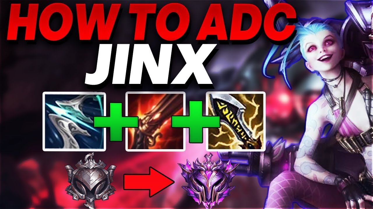 Nerfed Jinx ADC is still OP for climbing - Jinx ADC Gameplay | Iron to ...