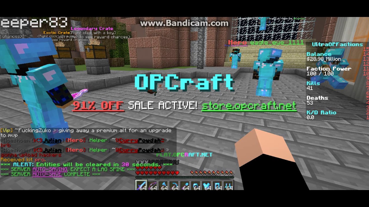 op craft Ultra op factions #1 - YouTube