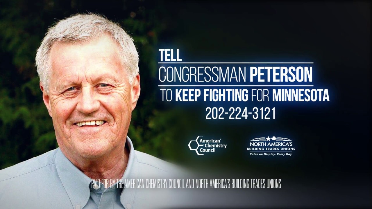 Support for Representative Collin Peterson - YouTube