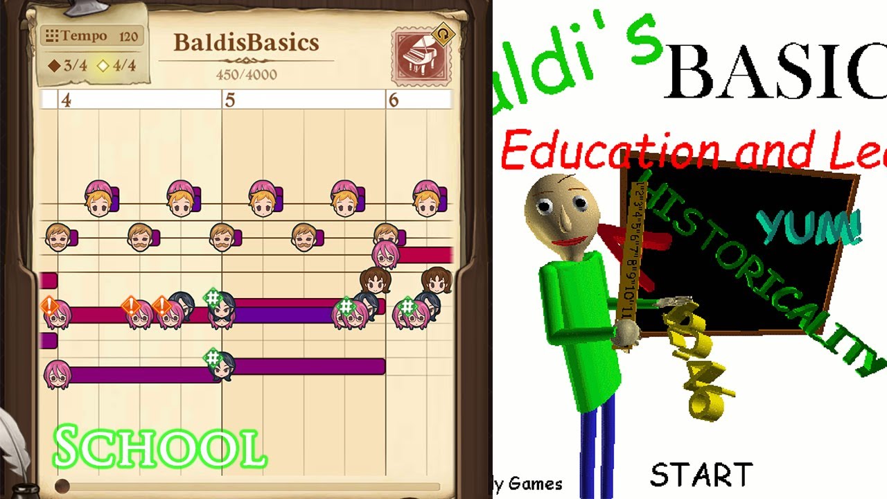 [7ds GRAND CROSS Jukebox]Baldi's Basics in Education and Learning ...