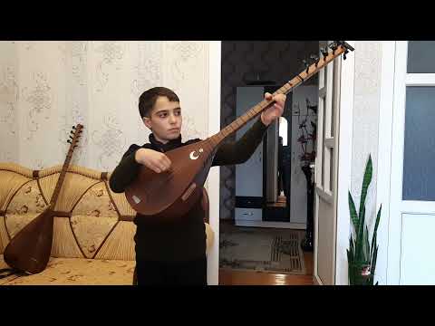 Ruhani havasi. Asiq Firudinin sagirdi Azad Laçınlı Sazda