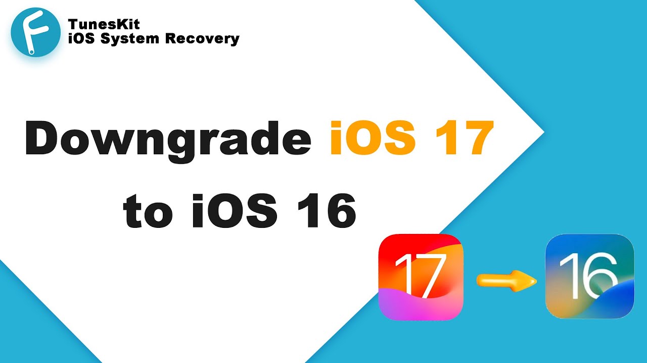 One Click| How to Downgrade iOS 17 to iOS 16 - YouTube