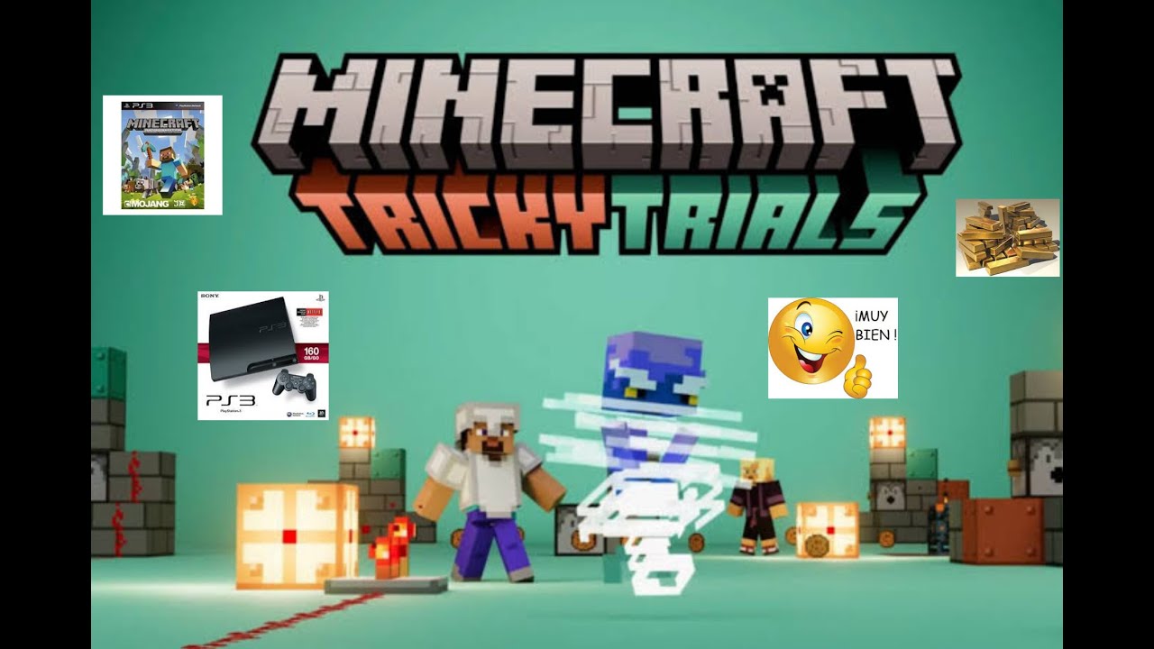 Minecraft Tricky Trials Update para PS3 MOD - YouTube