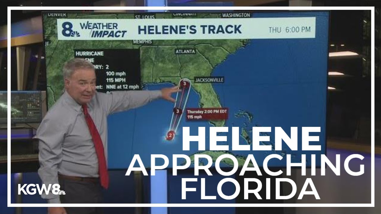 Hurricane Helene expected to make landfall in Florida Thursday night ...