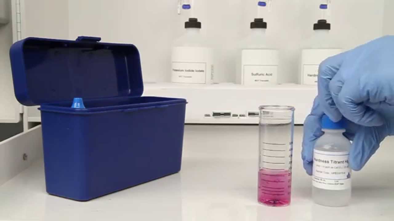 Calcium Hardness Drop Count Test Kit - YouTube
