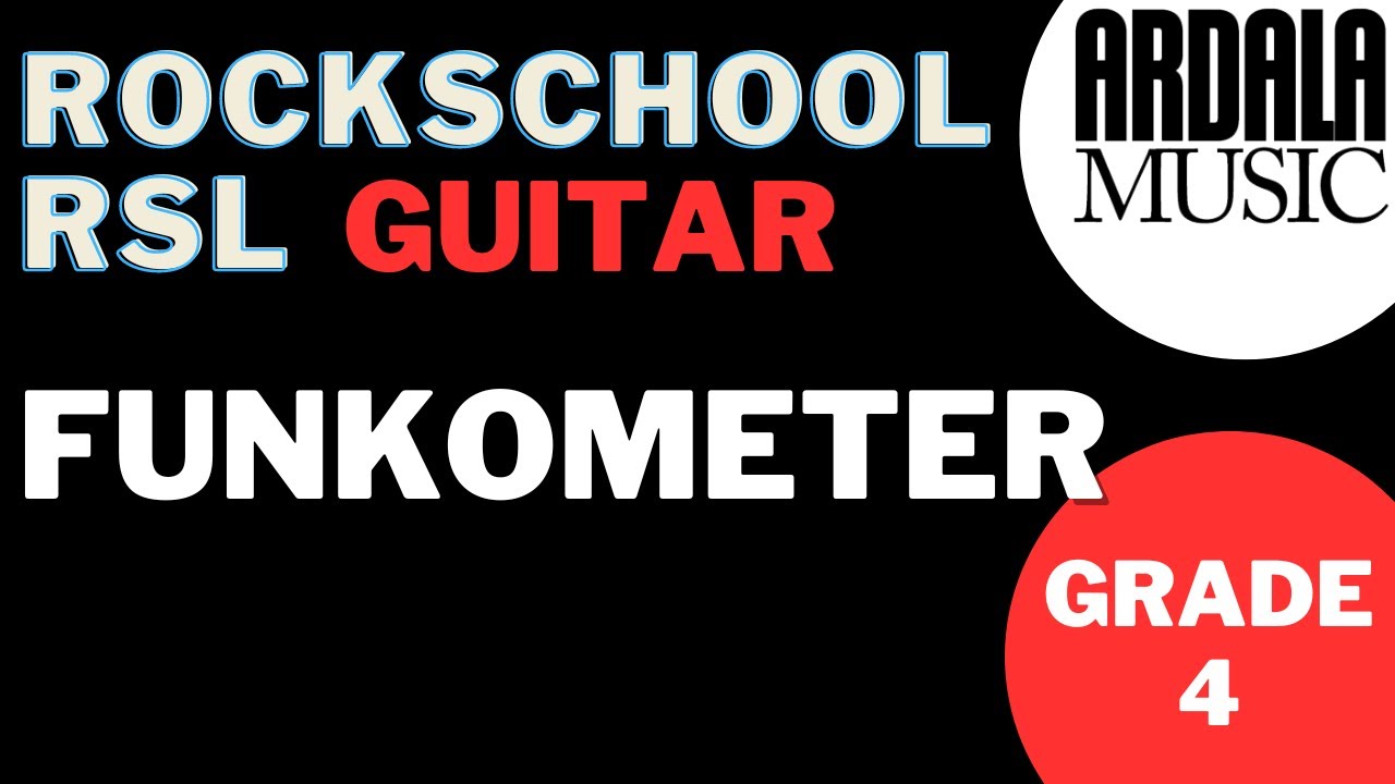 Rockschool RSL Guitar grade 4 - Funkometer - YouTube