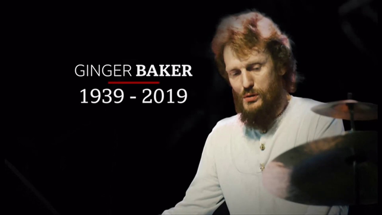 Ginger Baker passes away (1939 - 2019) (UK) - ITV & BBC News - 6th ...