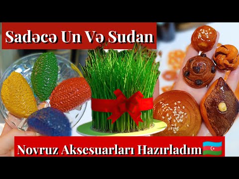 🔥Novruz Aksesuarlarına pul verməyəcəksiniz.Undan Novruz aksesuarları düzəltdim.Novruz Xonçası