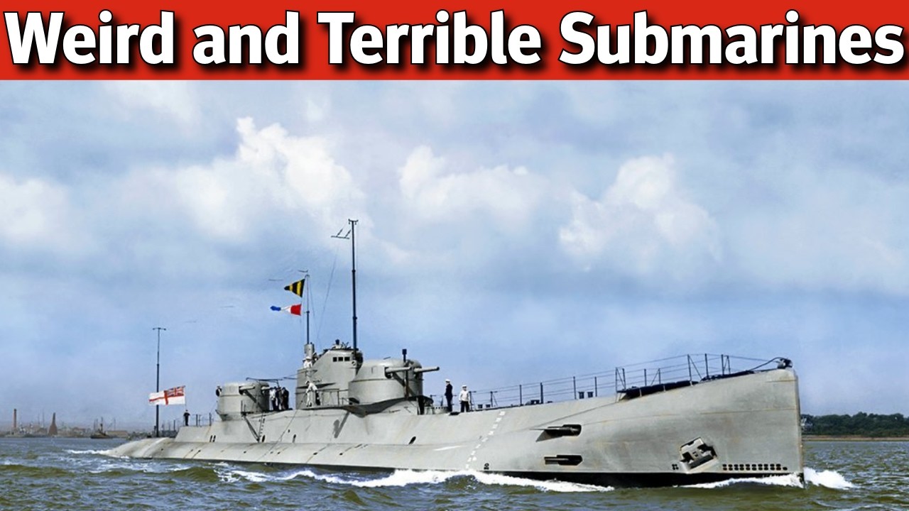 Four Odd and Terrible British Submarines - YouTube