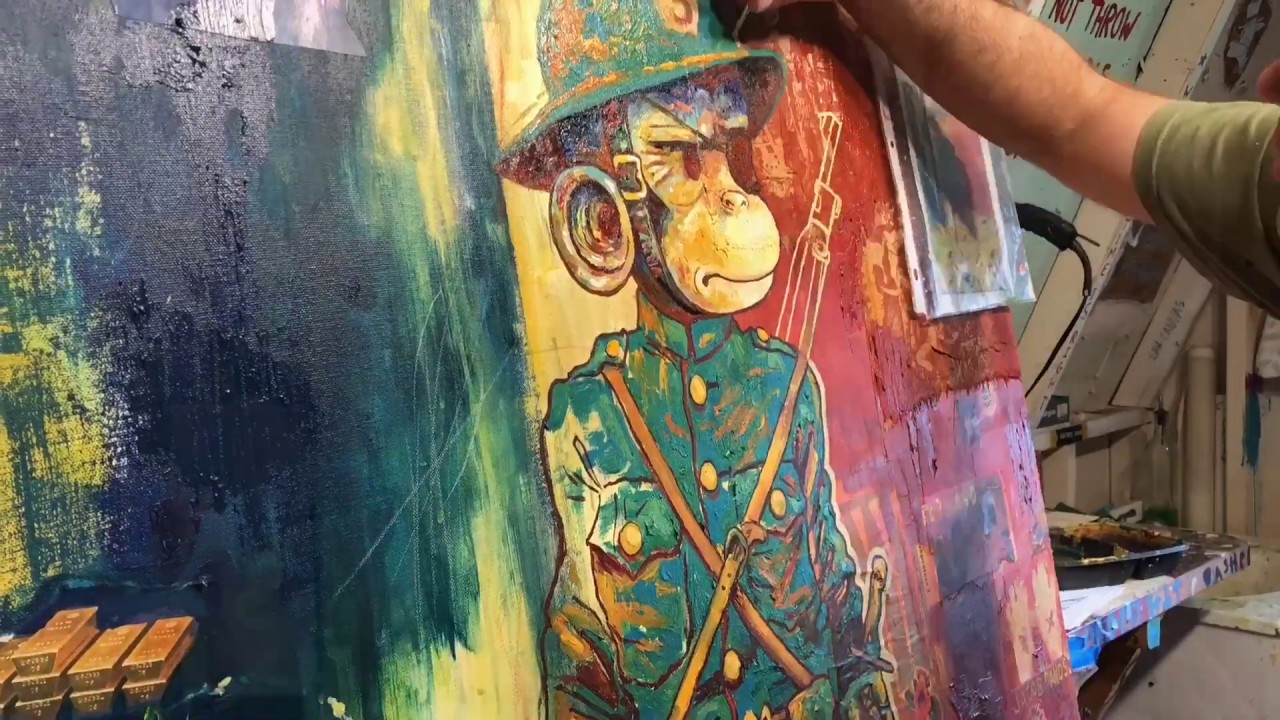 ”THE DEN” Jimmy Houston Art original - YouTube