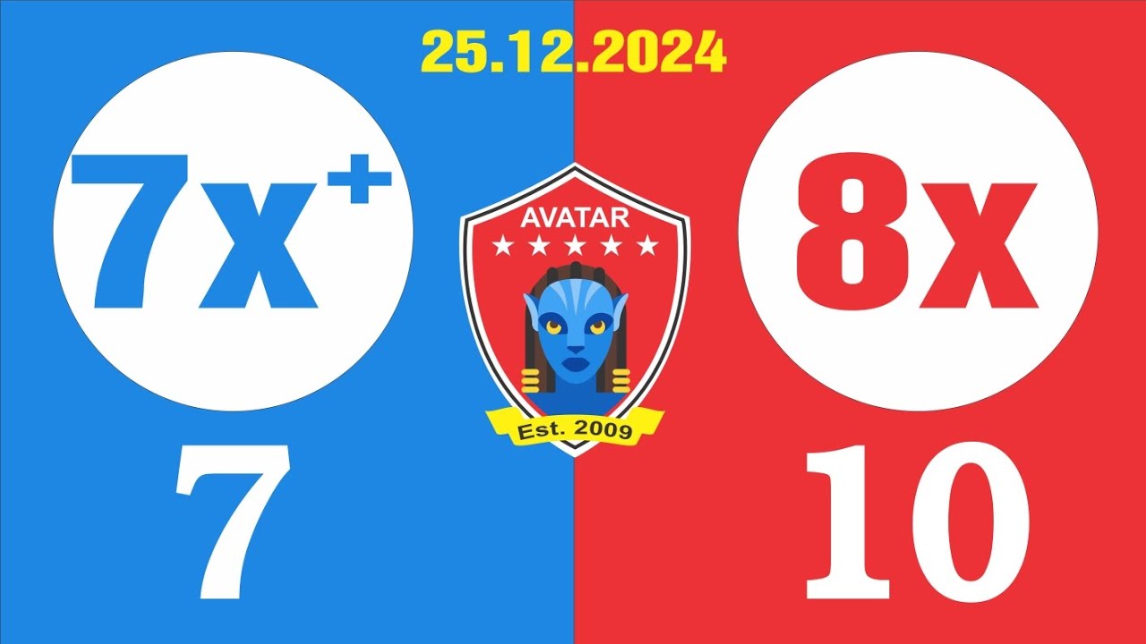 Highlight 25.12.24 [Team 7x plus 7 - 10 Team 8x] - YouTube