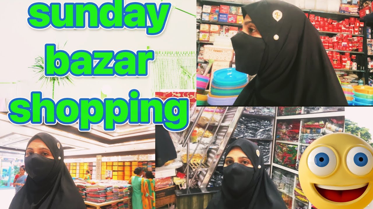 Sunday bazar shopping || సండే బజార్ షాపింగ్ // Nellore || i did Full ...
