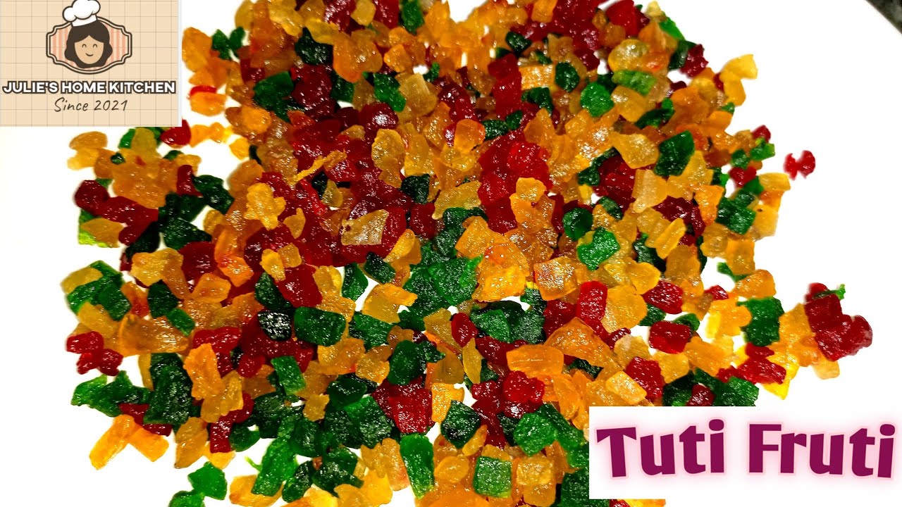 Tuti Fruti😍 || Watermelon Tuti Fruti || Easy Method || JULIE'S HOME ...