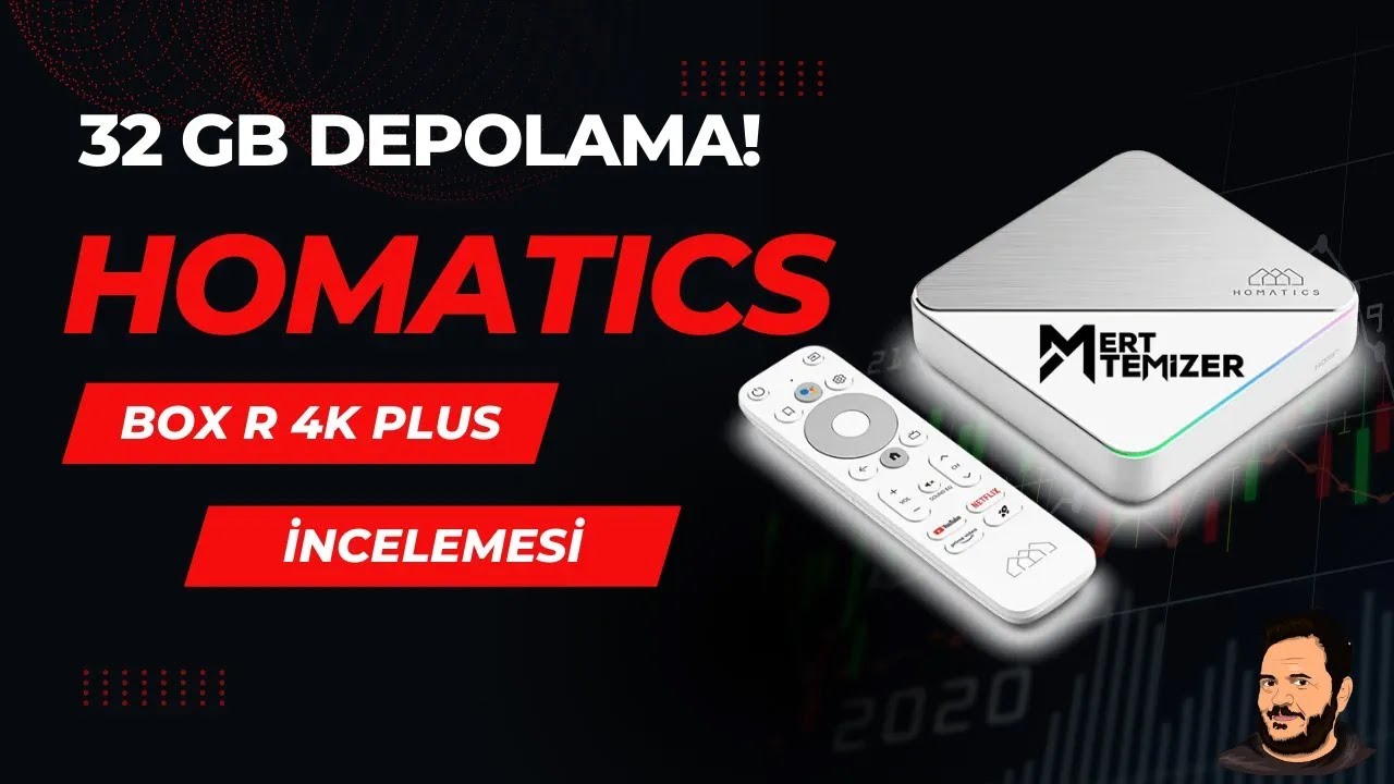 Sonunda Yüksek Depolamalı Lisanslı Cihaz - Homatics Box R 4k Plus ...