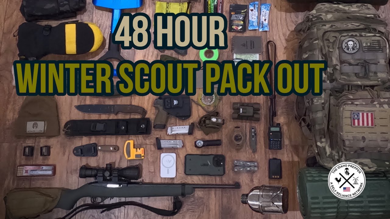 WINTERIZED SCOUT PACK OUT - DEEP FOREST EDITION - EDC & BUGOUT GEAR ...
