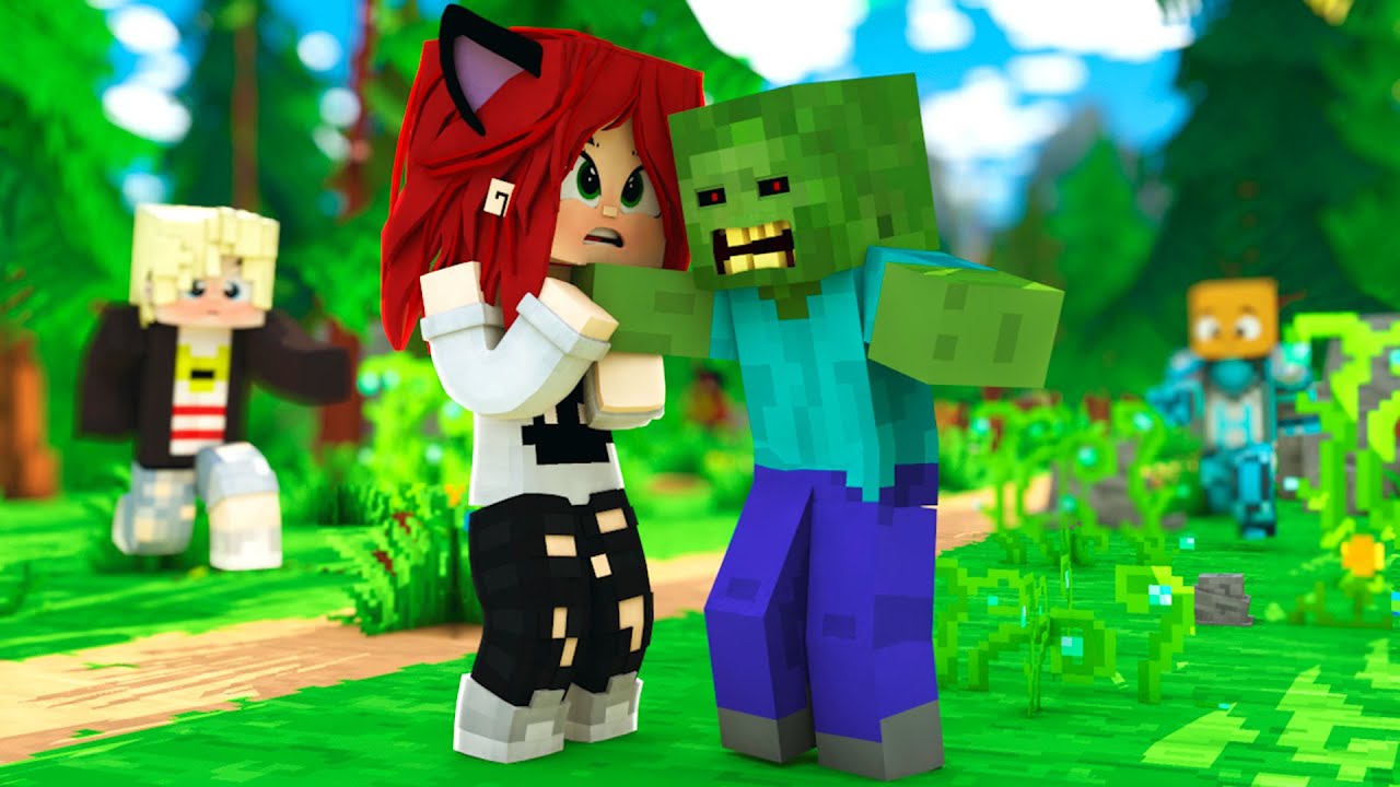 SEL ES ATACADA POR UNA HORDA DE ZOMBIES! || Cap.14 HARDCORCRAFT ...