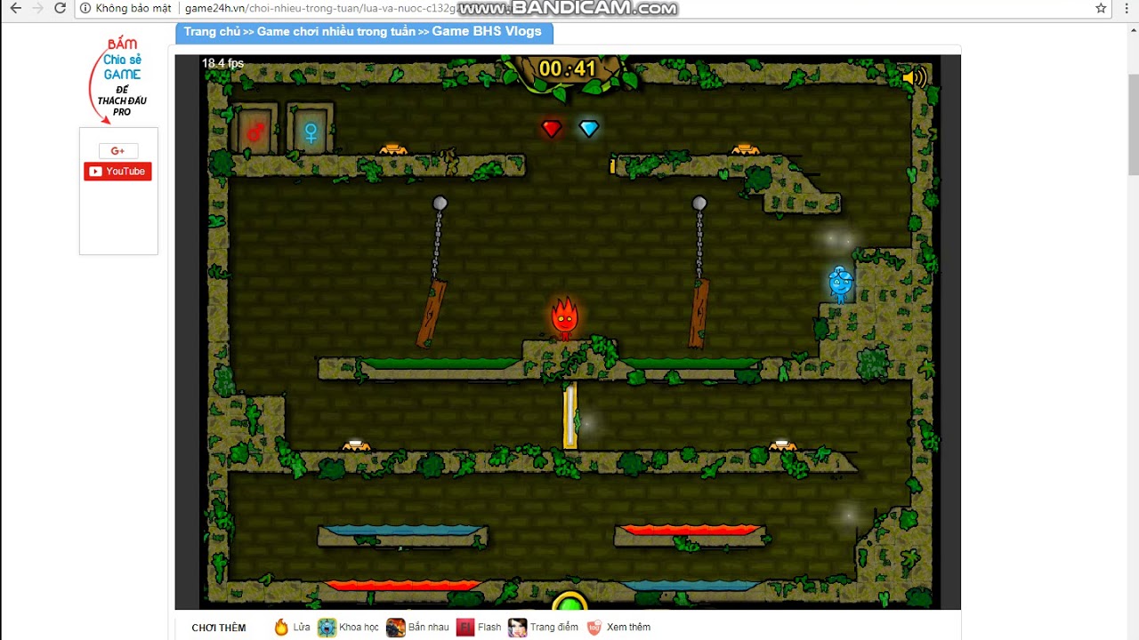 Chơi Game Lửa và Nước #2 - YouTube