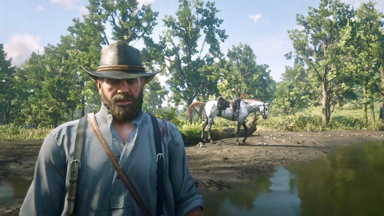 Arthur Keeps Antagonizing A Drowning Murfree Brood | Red Dead ...