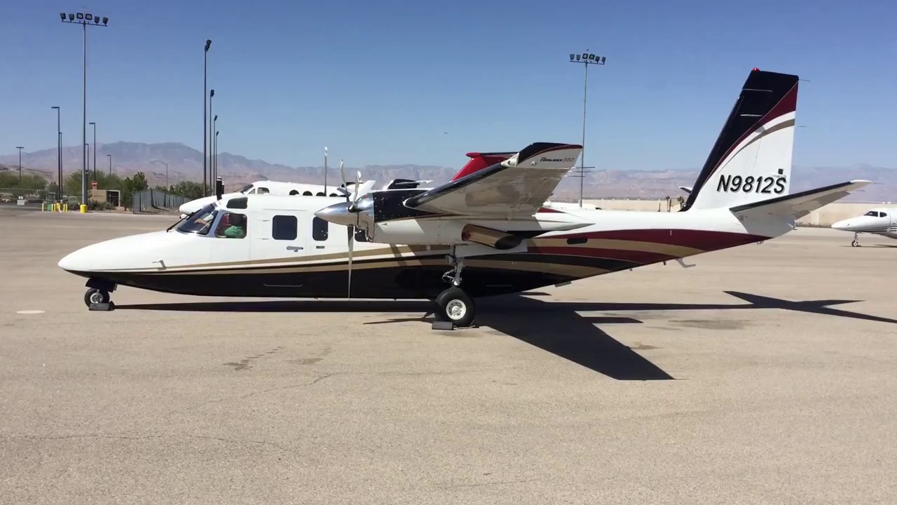 Commander 980 start-up at Henderson, NV. - YouTube