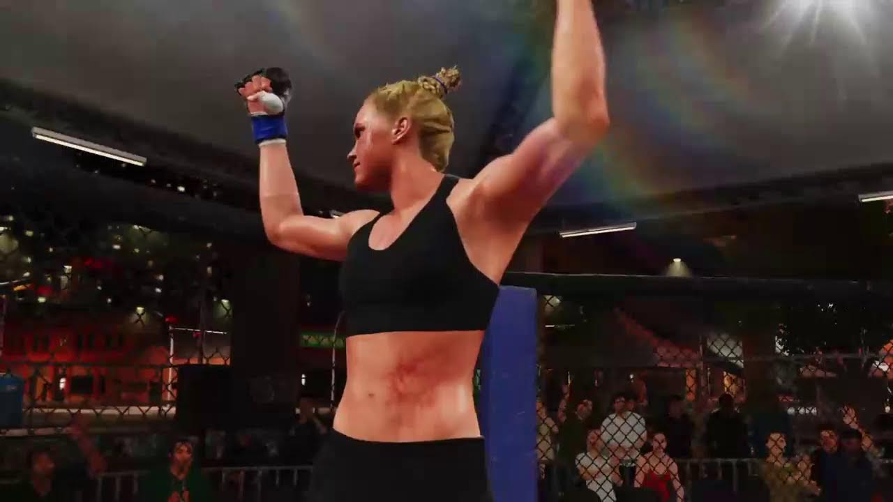 UFC 4: Holly Holm vs. Megan Anderson Fight Full Highlights | Action ...