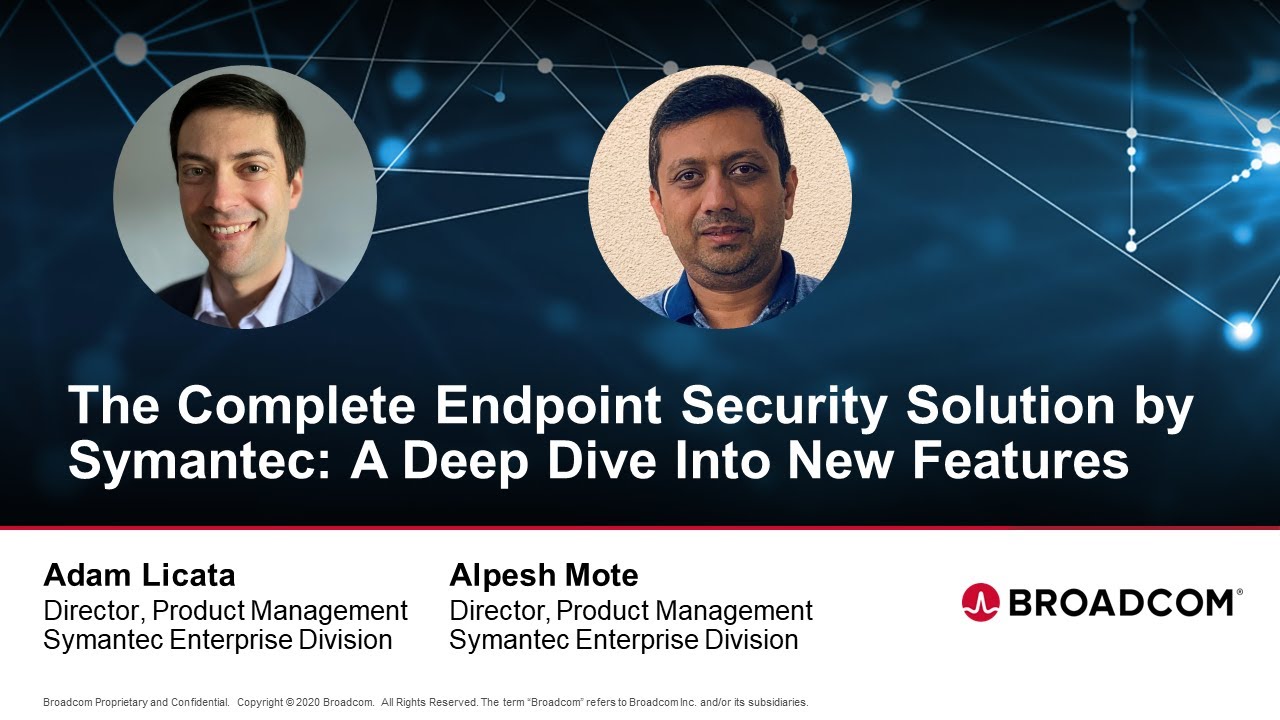 Webinar - What's New With Endpoint Security Complete - YouTube