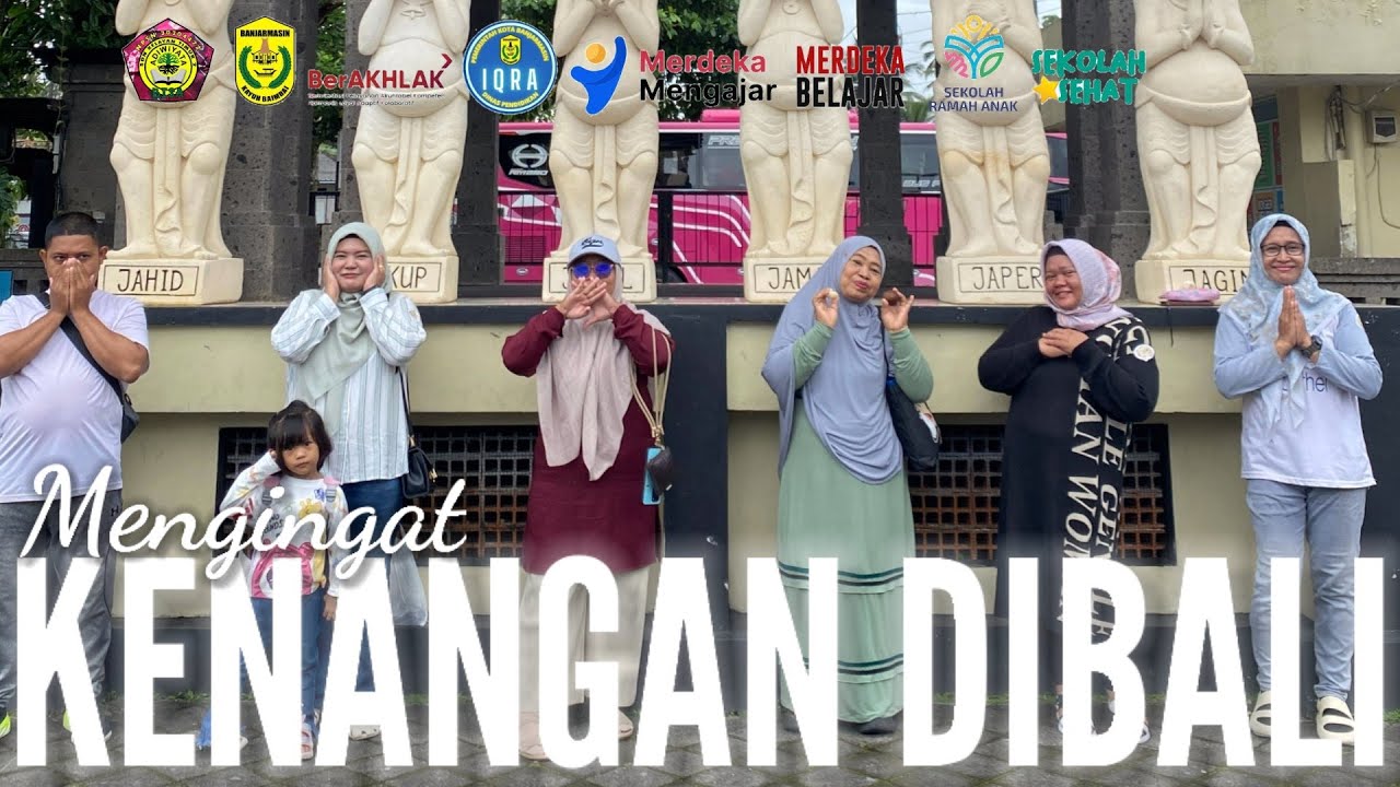 KENANGAN DIBALI BERSAMA TOUR BINGKAI WISATA | SDN Kelayan Timur 2 - YouTube