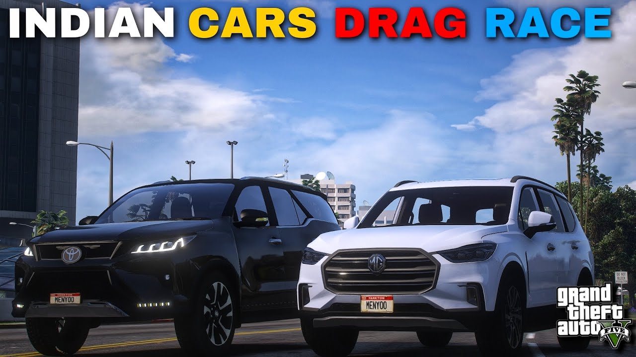 INDIAN CARS DRAG RACE 🔥 - YouTube