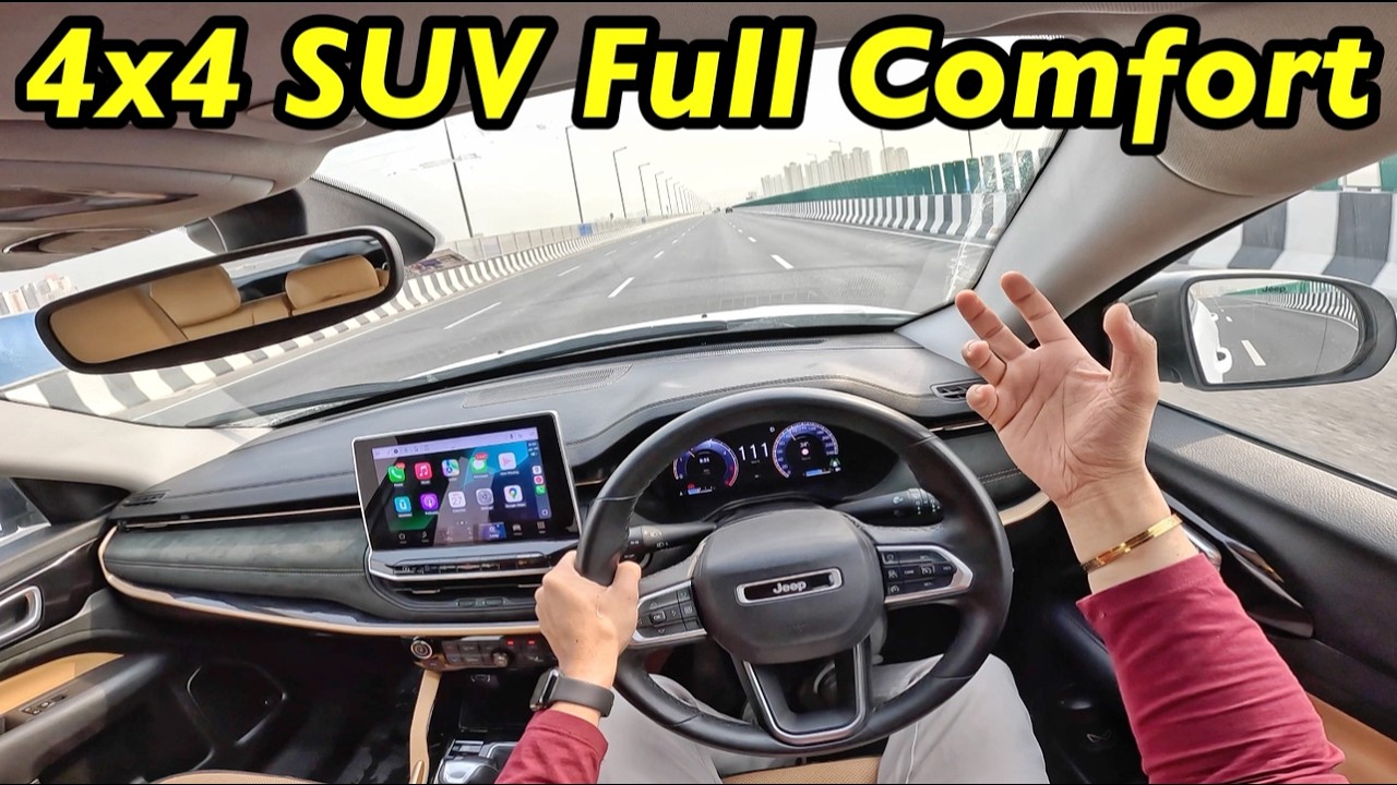 New Jeep Meridian Drive Review 🔥 @Aayushssm - YouTube