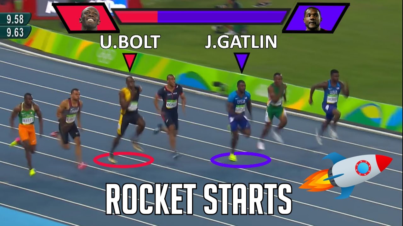 When Sprinters get a Rocket Start but DON'T Win the Race - YouTube