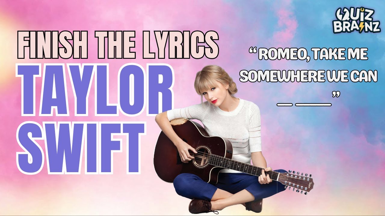 Only True Swifties Can Finish These Taylor Swift Lyrics! 🎤 - YouTube