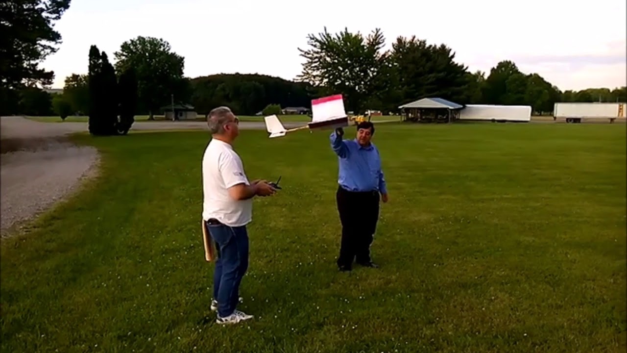 RC Flying lessons DIY slow stick - YouTube