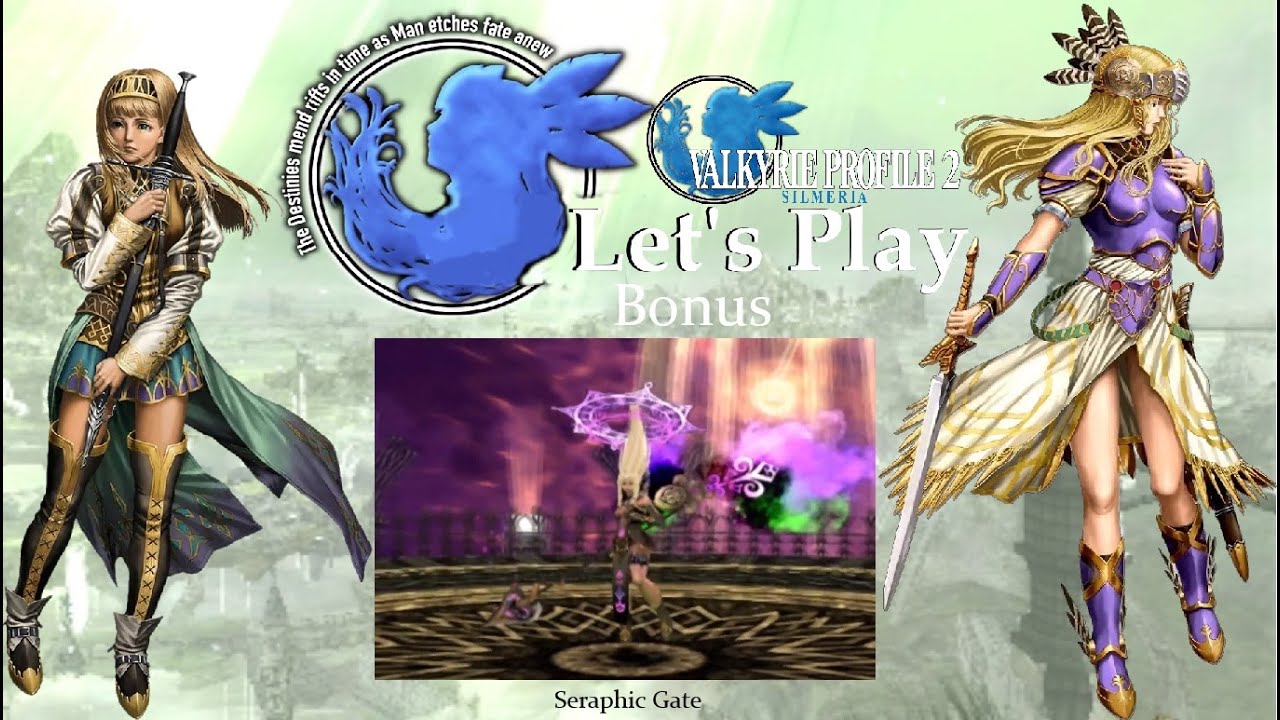 Let's Play Valkyrie Profile 2 Silmeria BONUS 1 Crystal Seraphic Gate ...