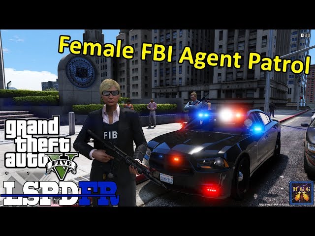 Female Fbi Agents In Action Female FBI Agent Patrol In An Unmarked