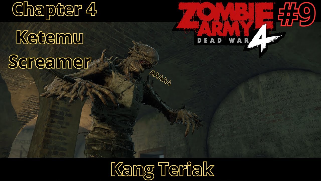 Zombie Screamer versi Zombie Army 4 bagian 8 - YouTube