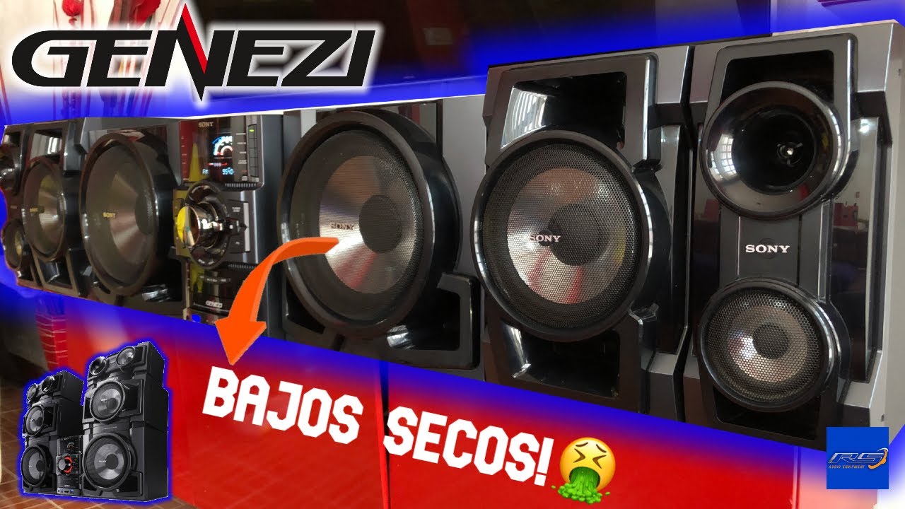 EL ULTIMO EN SU ESPECIE! 😯 Sony Genezi MHC GTR88🔊 (RetroReview + Demo ...