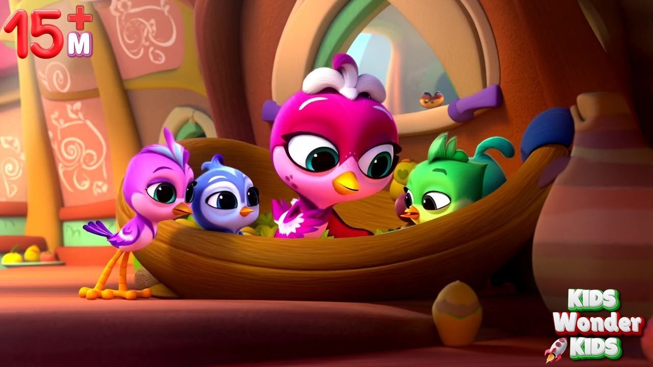 🎶🏡 Chirp, Chirp, Chirp! Our Bird Family Sings! Kids Song Baby Birds ...