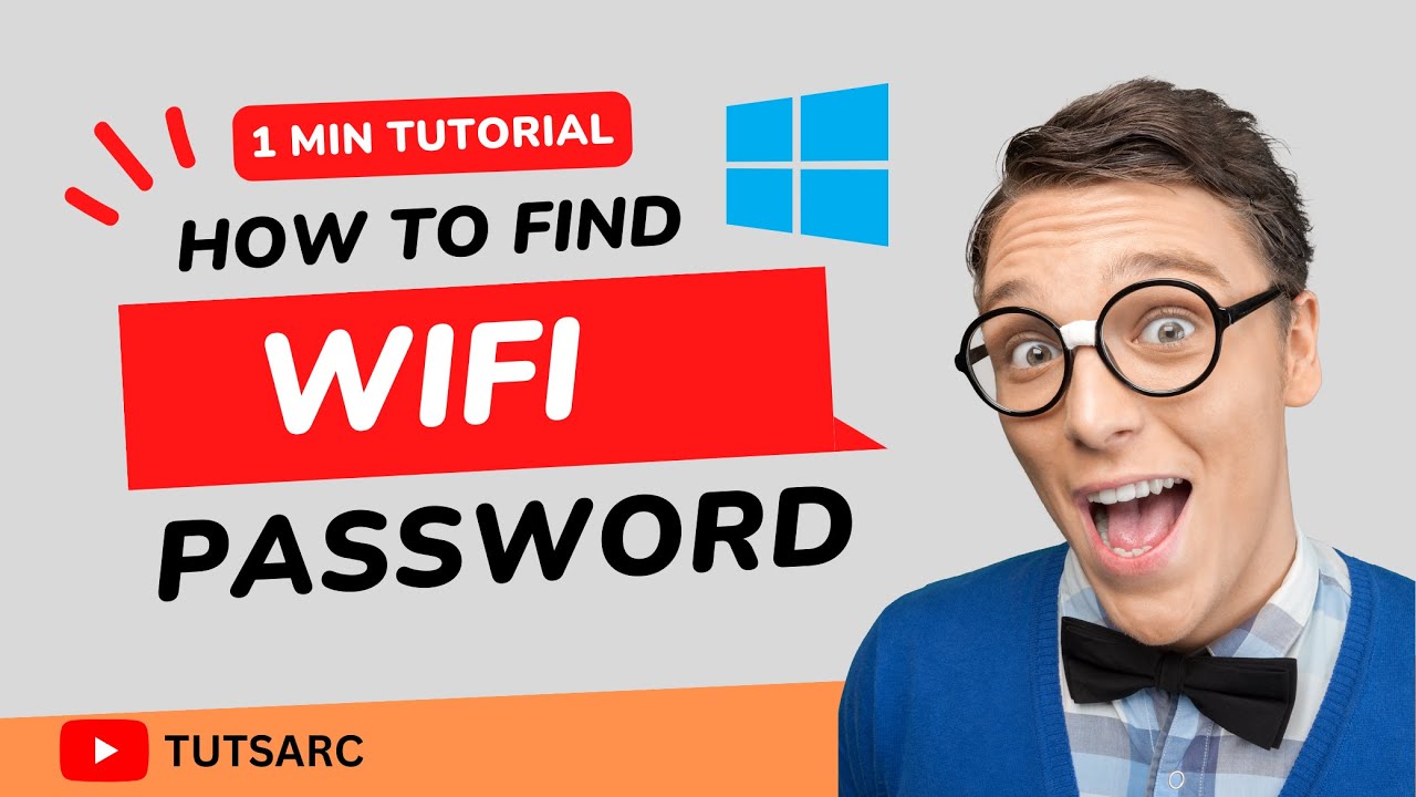 Find Wi-Fi Password in Windows 10/11 in 1 Minute - YouTube