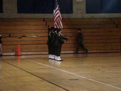 EHS JROTC Color Guard. OWNAGE. - YouTube