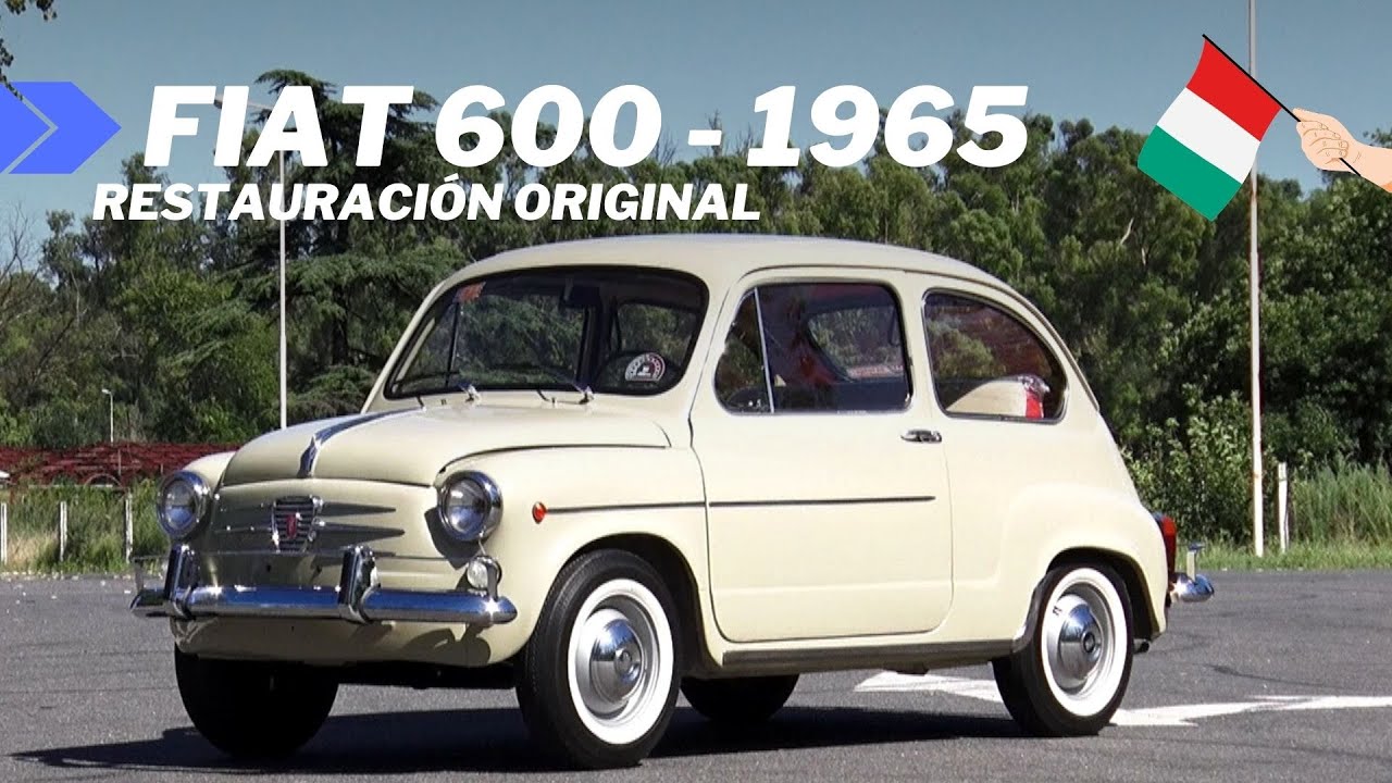 ORIGINAL: Fiat 600 - 1965 | Color Marfil | FULL ITALIANO | El Garage Tv ...