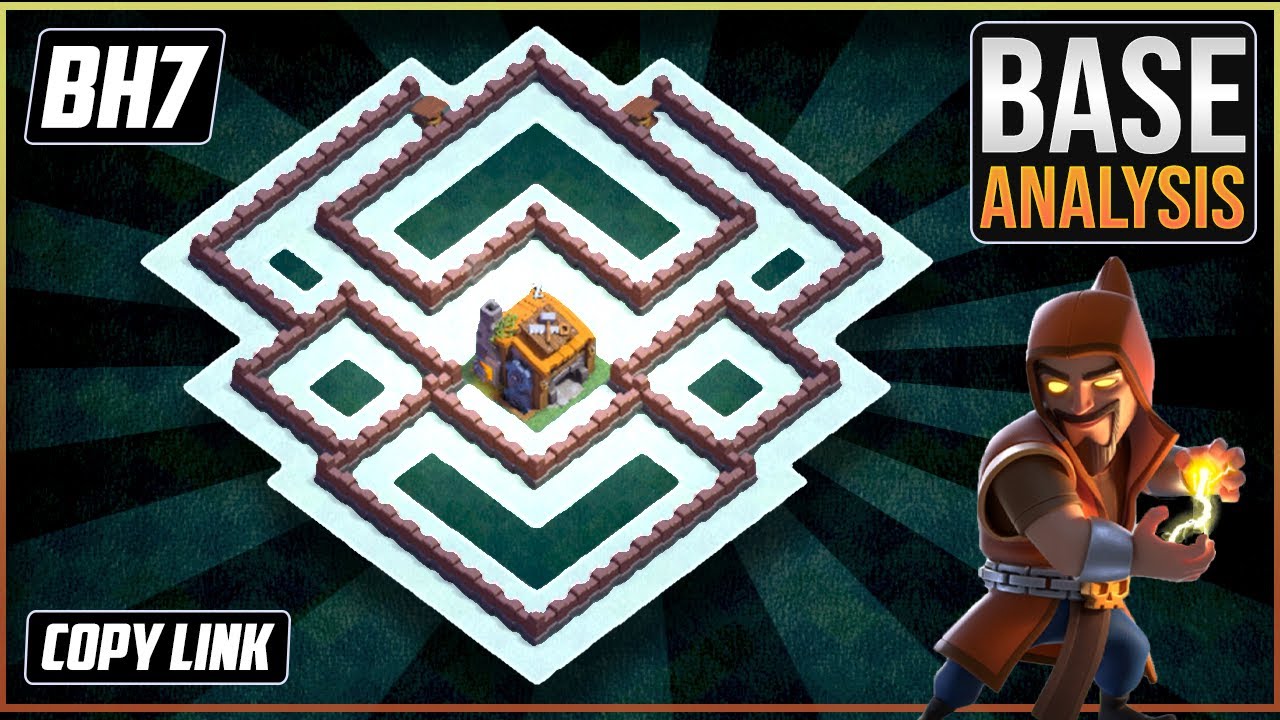 Town Hall 7 Trophy Base